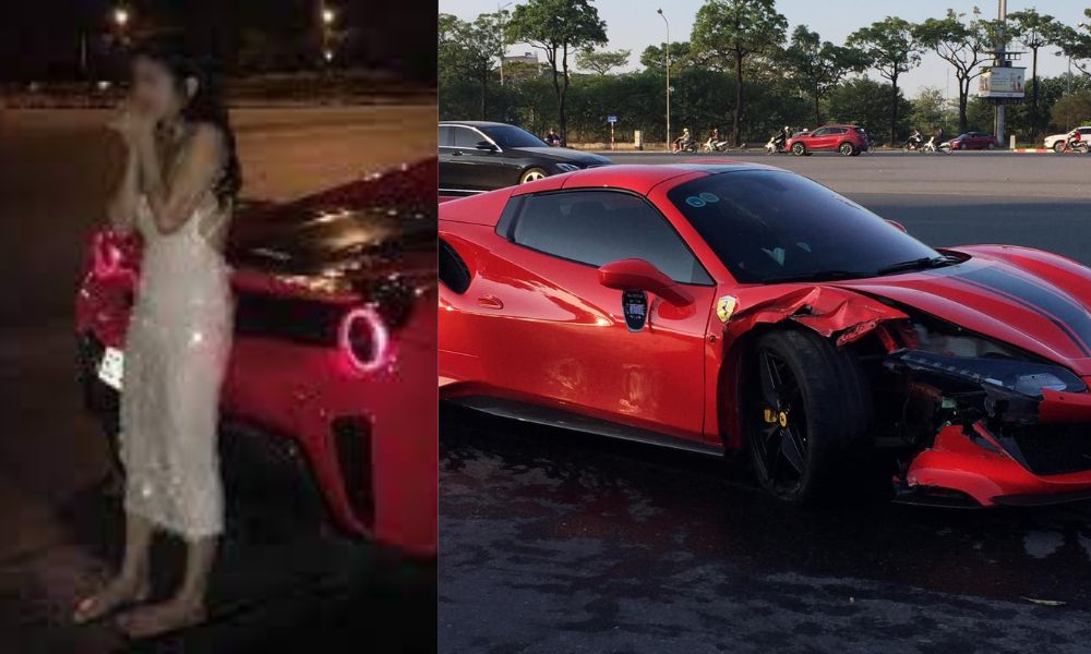 Diễn biến mới vụ siêu xe Ferrari 488 gây tai nạn ở Mỹ Đình